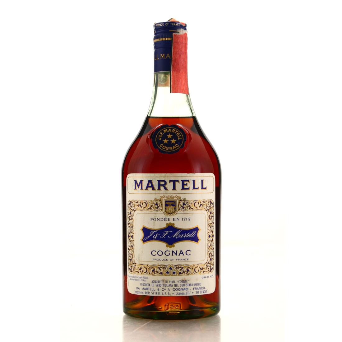 Martell 3 Star Cognac 1960-70s Whisky | Whisky Auctioneer