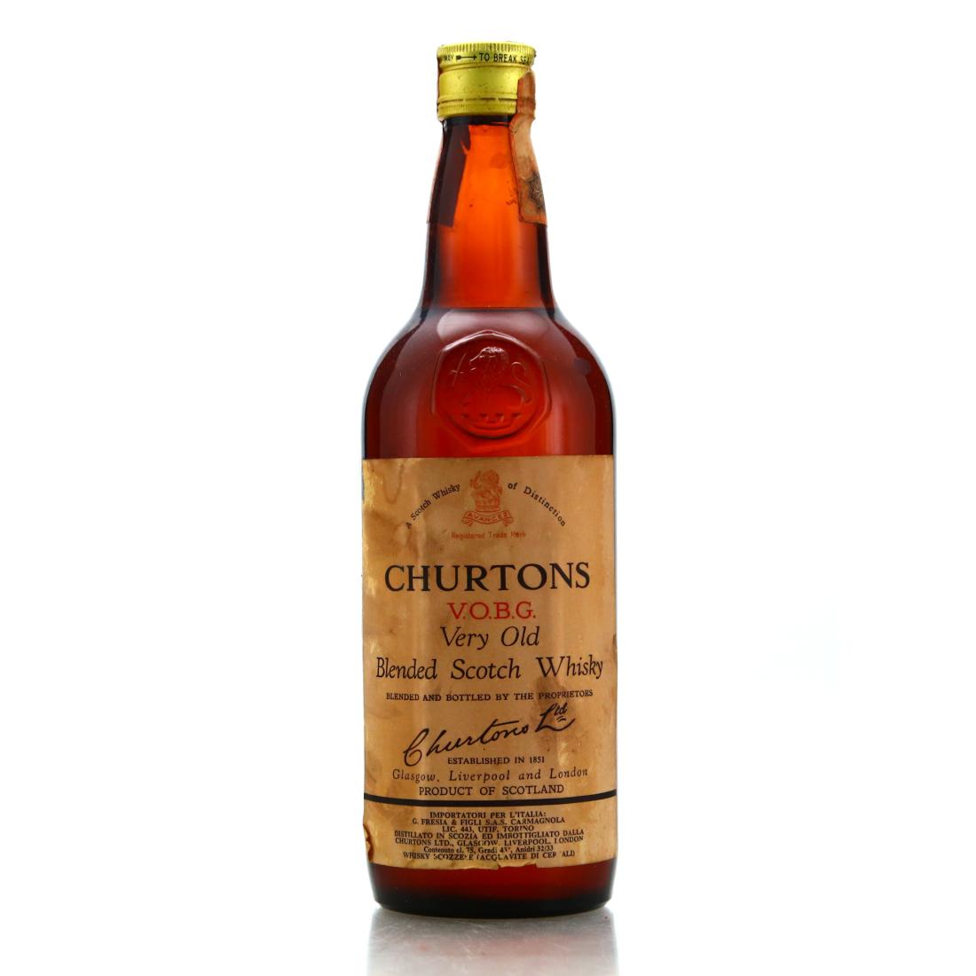 Churtons VOBG Scotch Whisky Whisky | Whisky Auctioneer