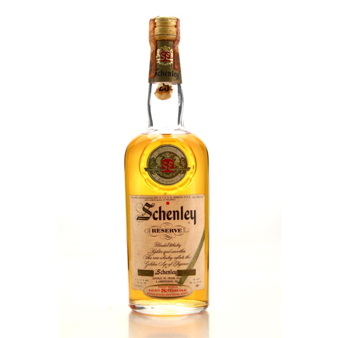 Schenley Reserve 8 Year Old Canadian Whisky 1970s Whisky | Whisky ...