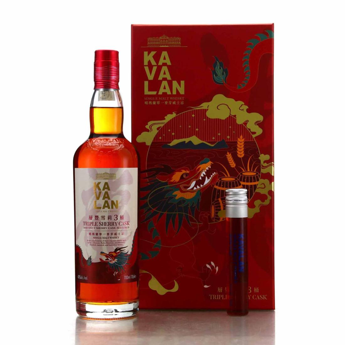 Kavalan Triple Sherry Cask Gift Pack - Chinese New year Whisky | Whisky ...