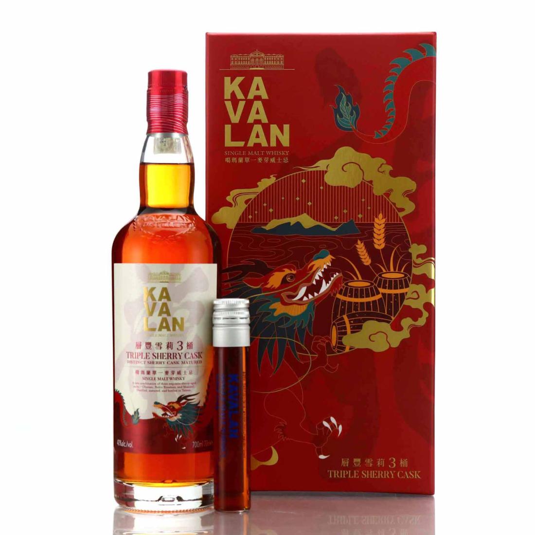 Kavalan Triple Sherry Cask Gift Set / Chinese New Year Whisky | Whisky ...