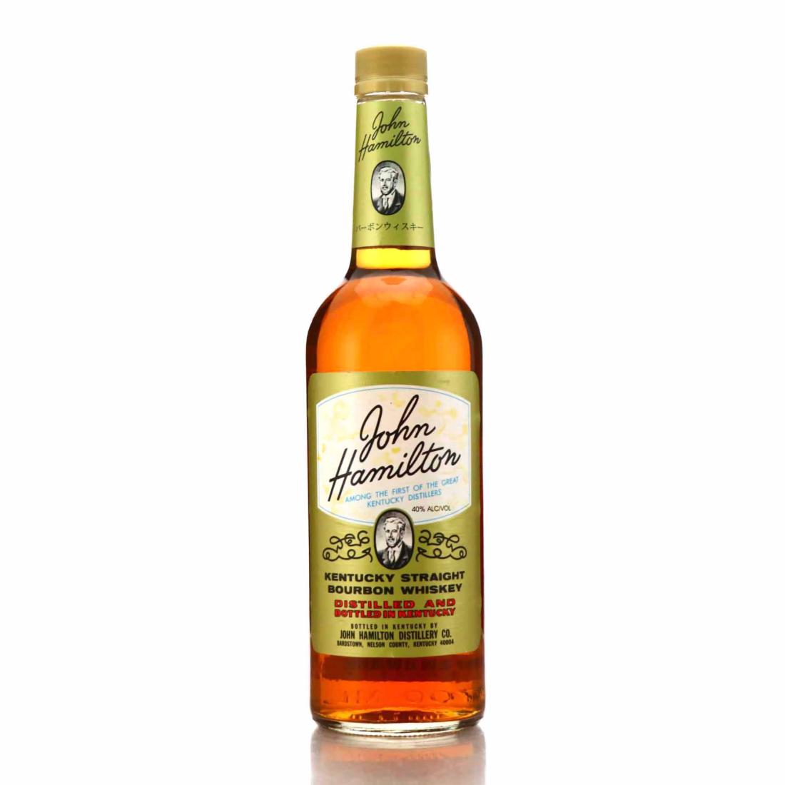 John Hamilton 4 Year Old Kentucky Straight Bourbon 70cl / Japanese ...