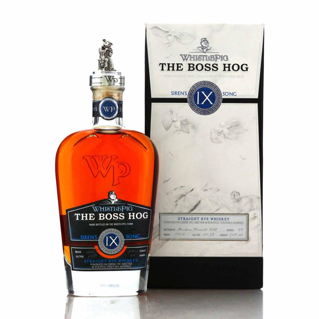 Whistlepig Single Barrel Rye #42 / The Boss Hog 9th Edition - Euterpe ...