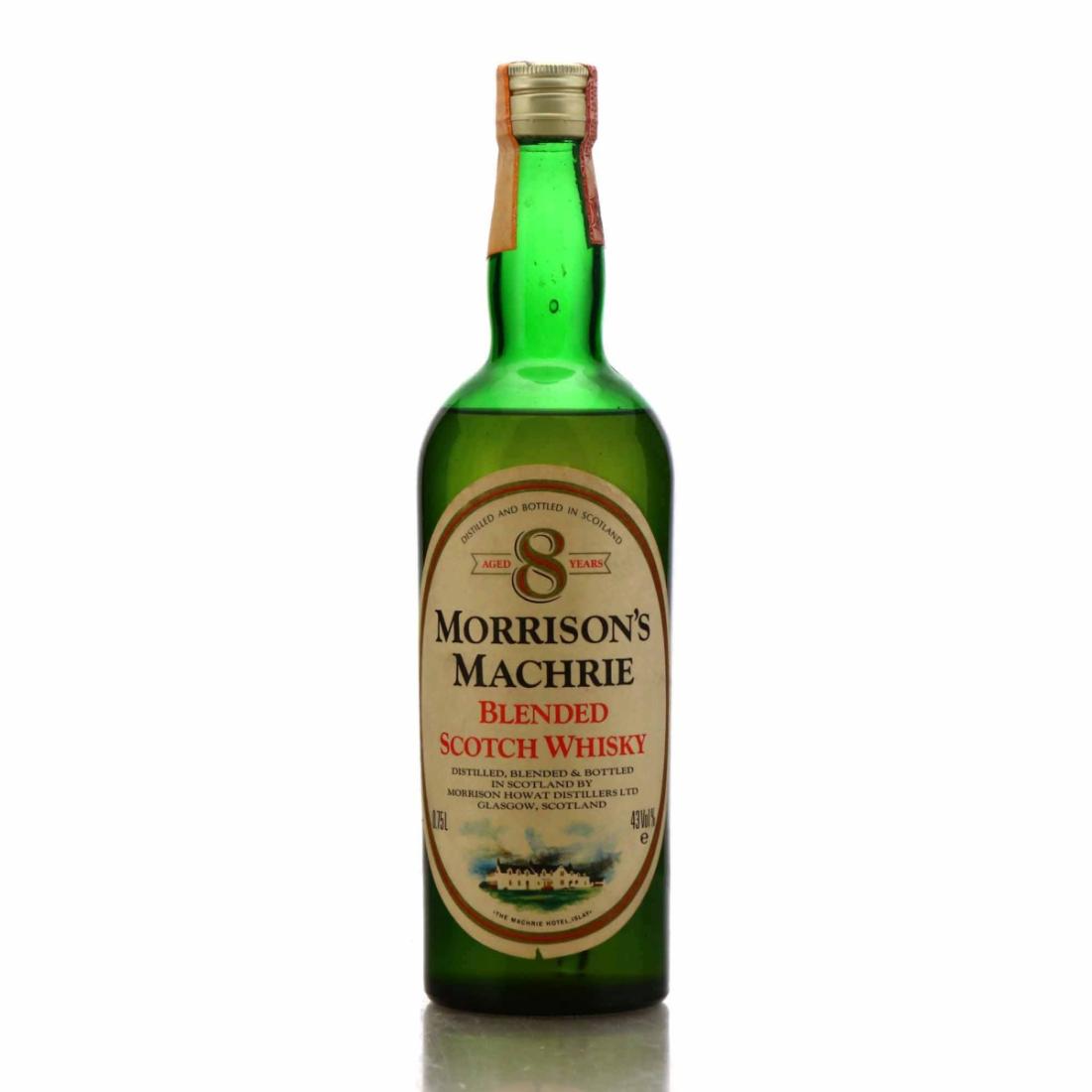 Morrison's Machrie 8 Year Old Scotch Whisky 1980s Whisky | Whisky ...