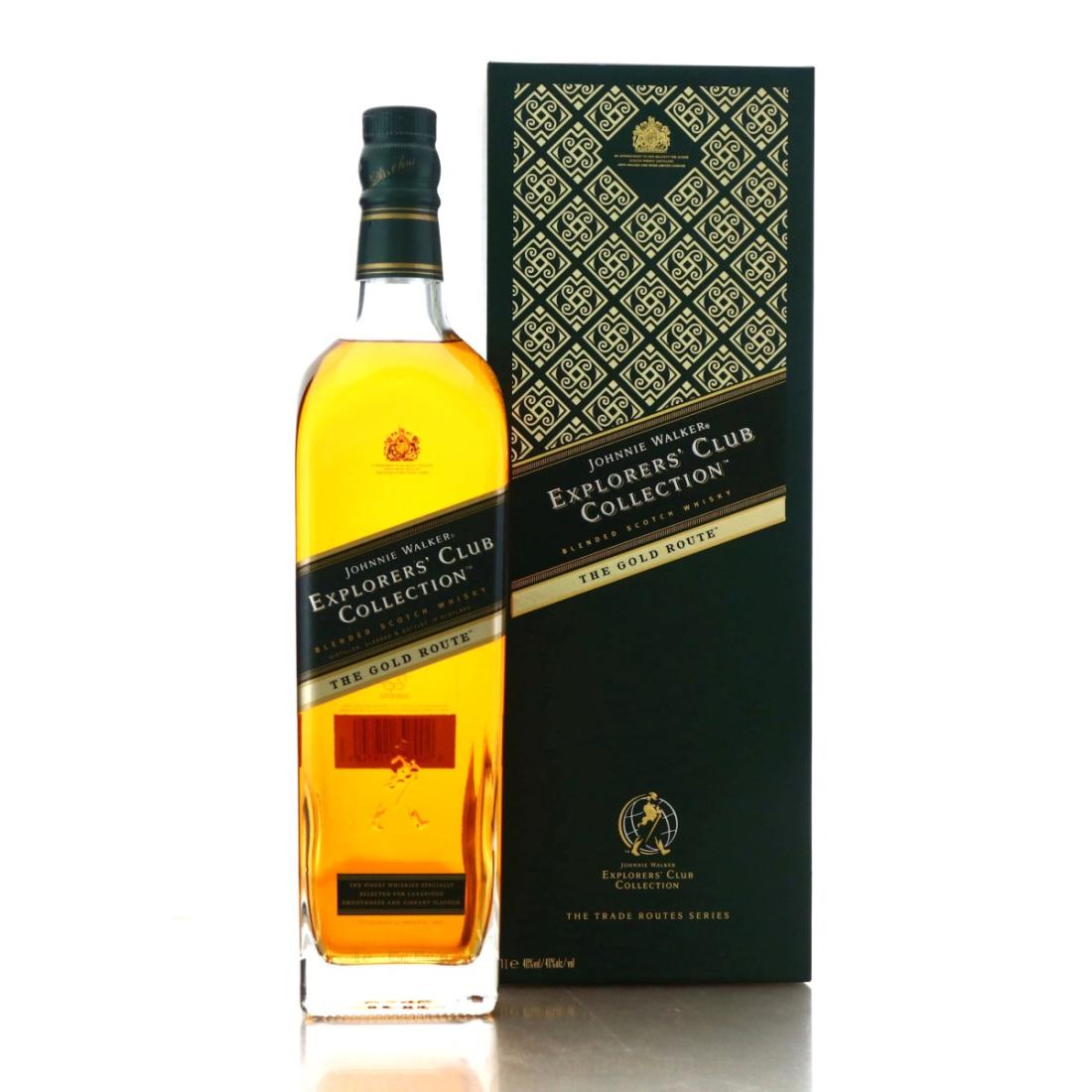 Johnnie Walker Explorer's Club The Gold Route 1 Litre Whisky | Whisky ...