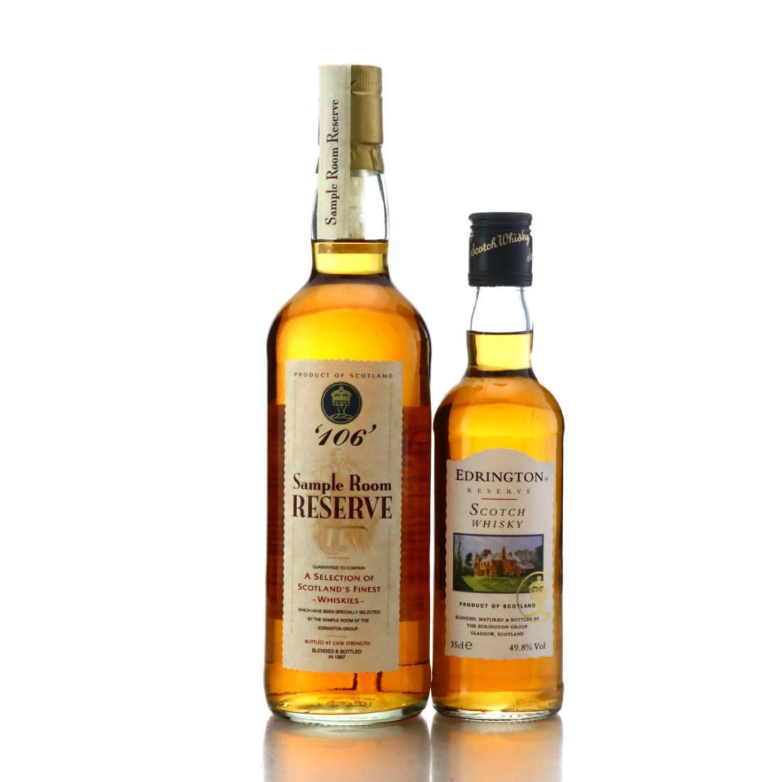 Edrington '106' Sample Room Reserve & Blended Reserve x 2 Whisky ...