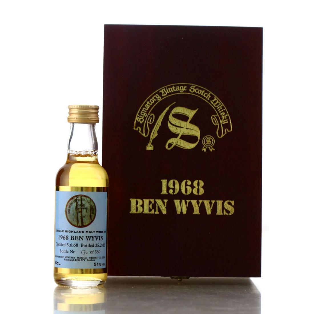 Ben Wyvis 1968 Signatory Vintage Miniature Whisky | Whisky Auctioneer