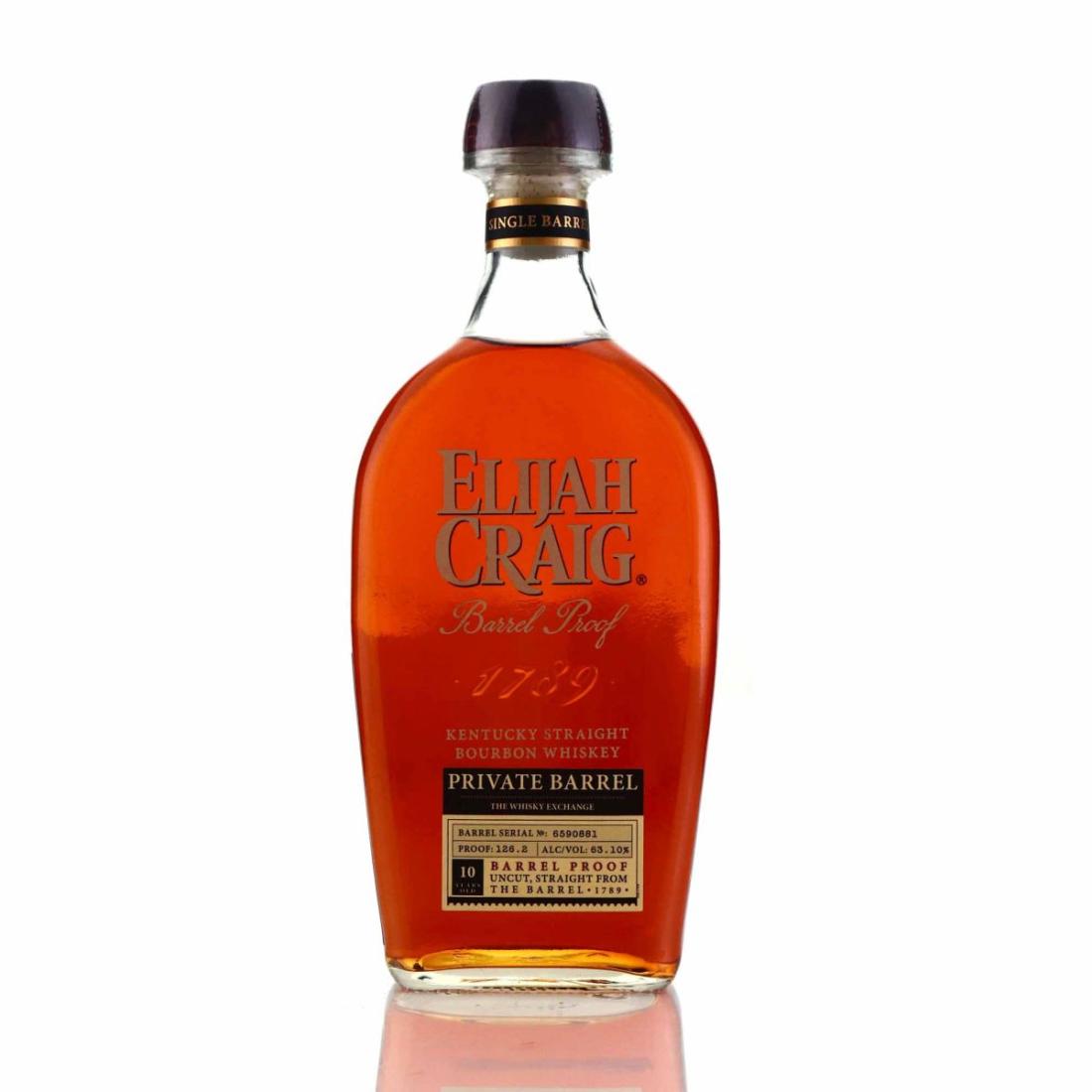 Elijah Craig 10 Year Old Barrel Proof Single Barrel / The Whisky ...