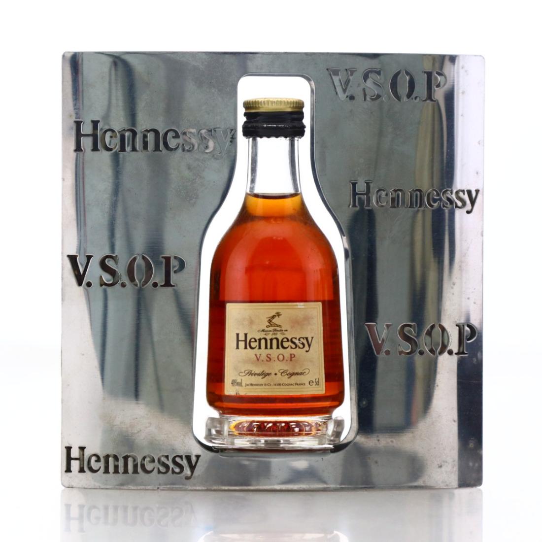 Hennessy VSOP Cognac Miniature / Metal Frame Whisky | Whisky Auctioneer