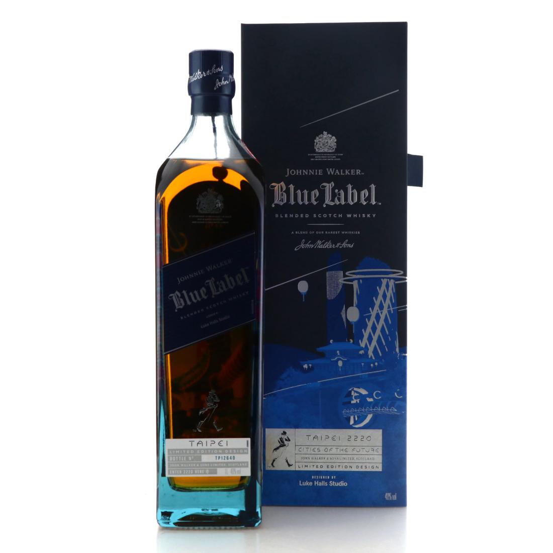 Johnnie Walker Blue Label Cities of the Future 1 Litre / Taipei 2220 ...