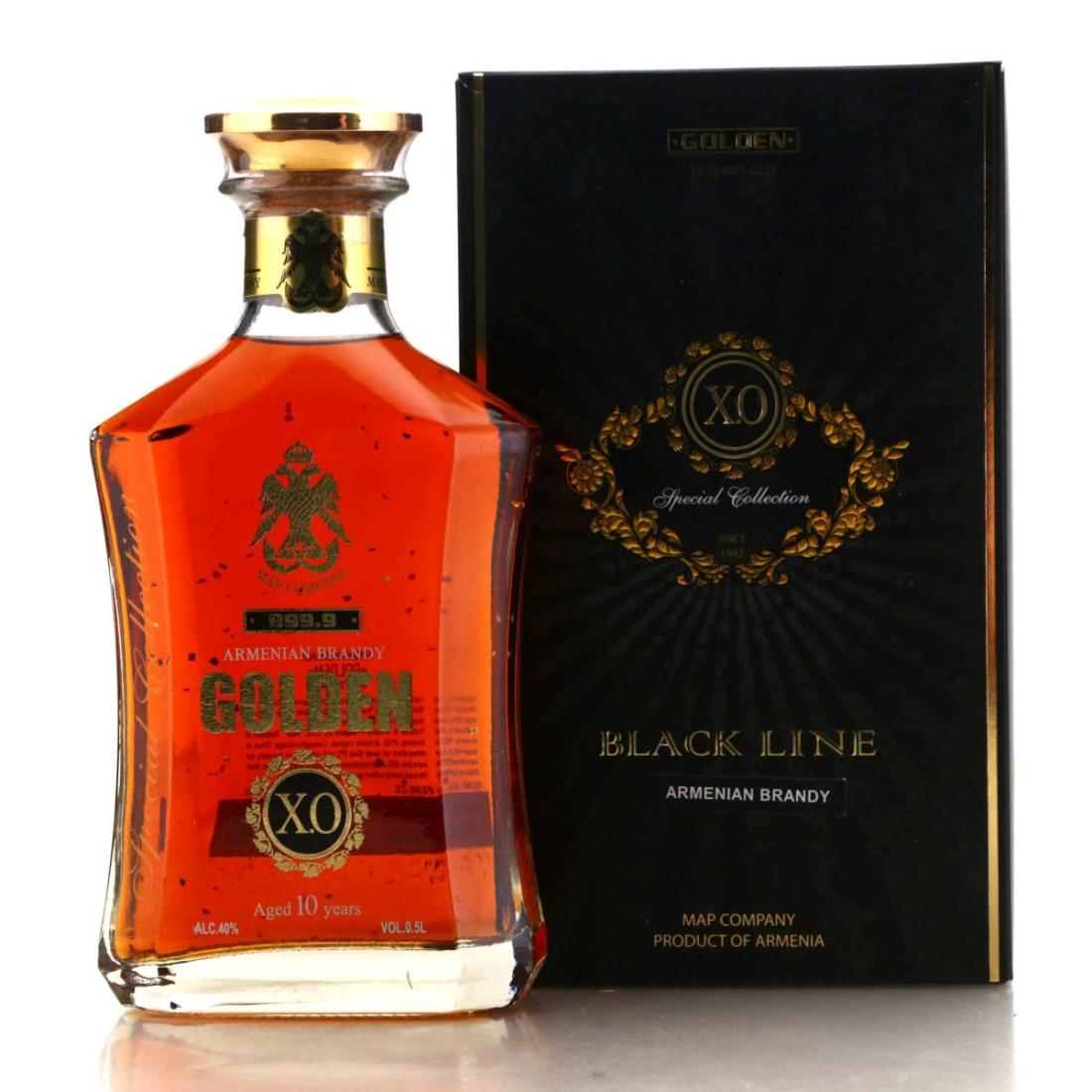 Golden 10 Year Old Armenian Brandy 50cl Whisky | Whisky Auctioneer