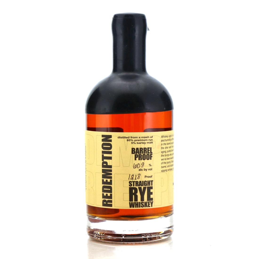Redemption 6 Year Old Barrel Strength Straight Rye Batch #4 Whisky ...