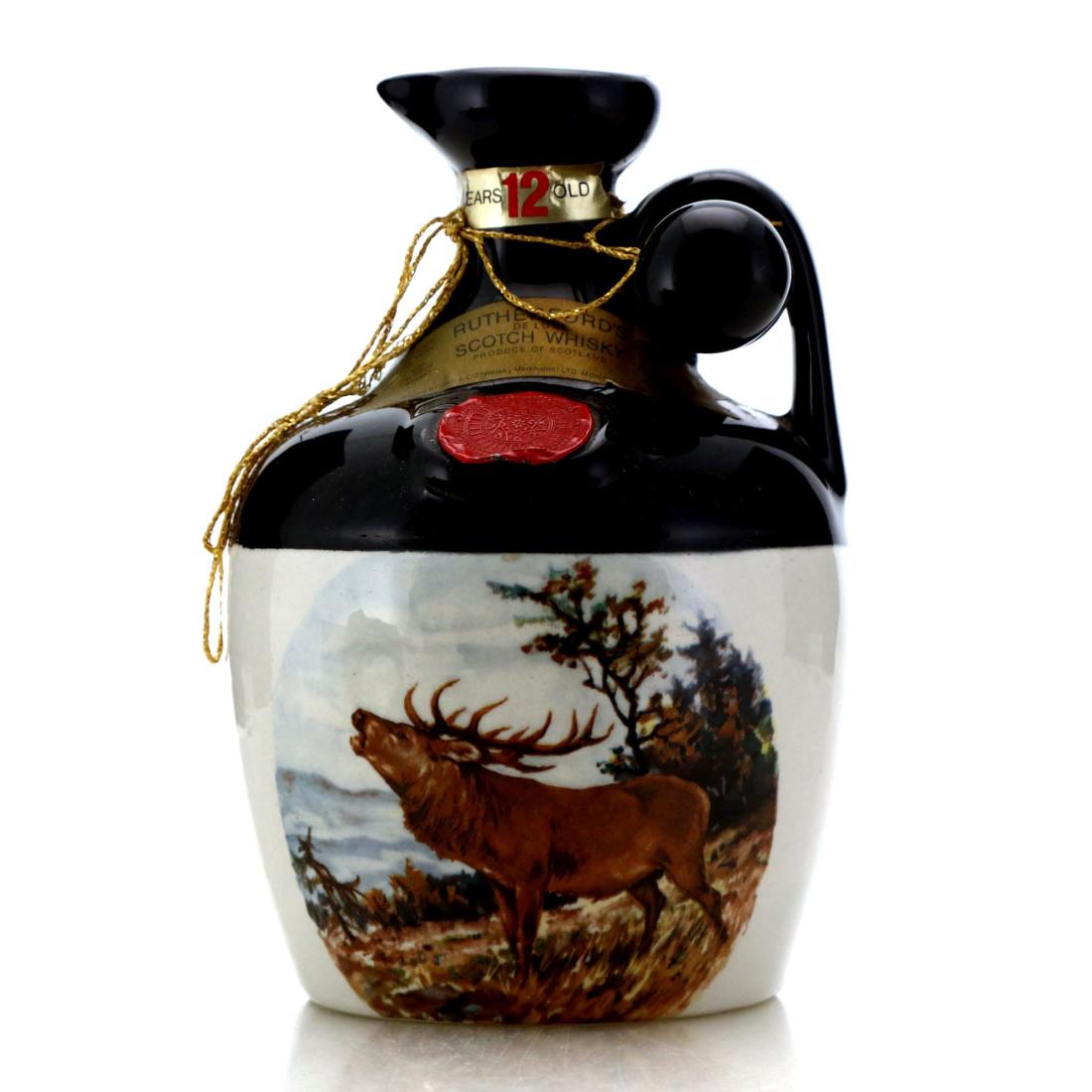 Rutherford's 12 Year Old Scotch Whisky Decanter 1970s Whisky | Whisky ...