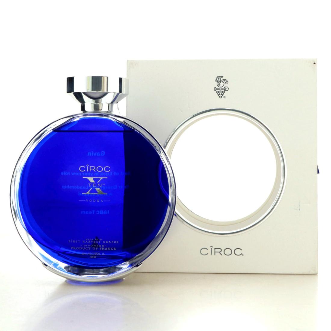 Ciroc Ten X Vodka 1 Litre / Gavin Whisky | Whisky Auctioneer