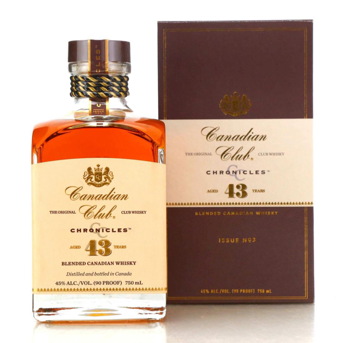 Canadian Club 43 Year Old Chronicles Whisky | Whisky Auctioneer