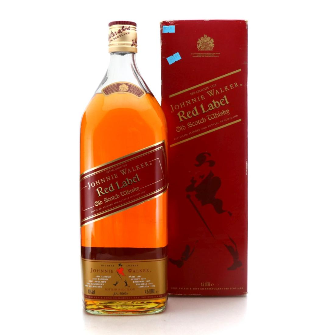 Johnnie Walker Red Label 4.5 Litre 1990s Whisky | Whisky Auctioneer
