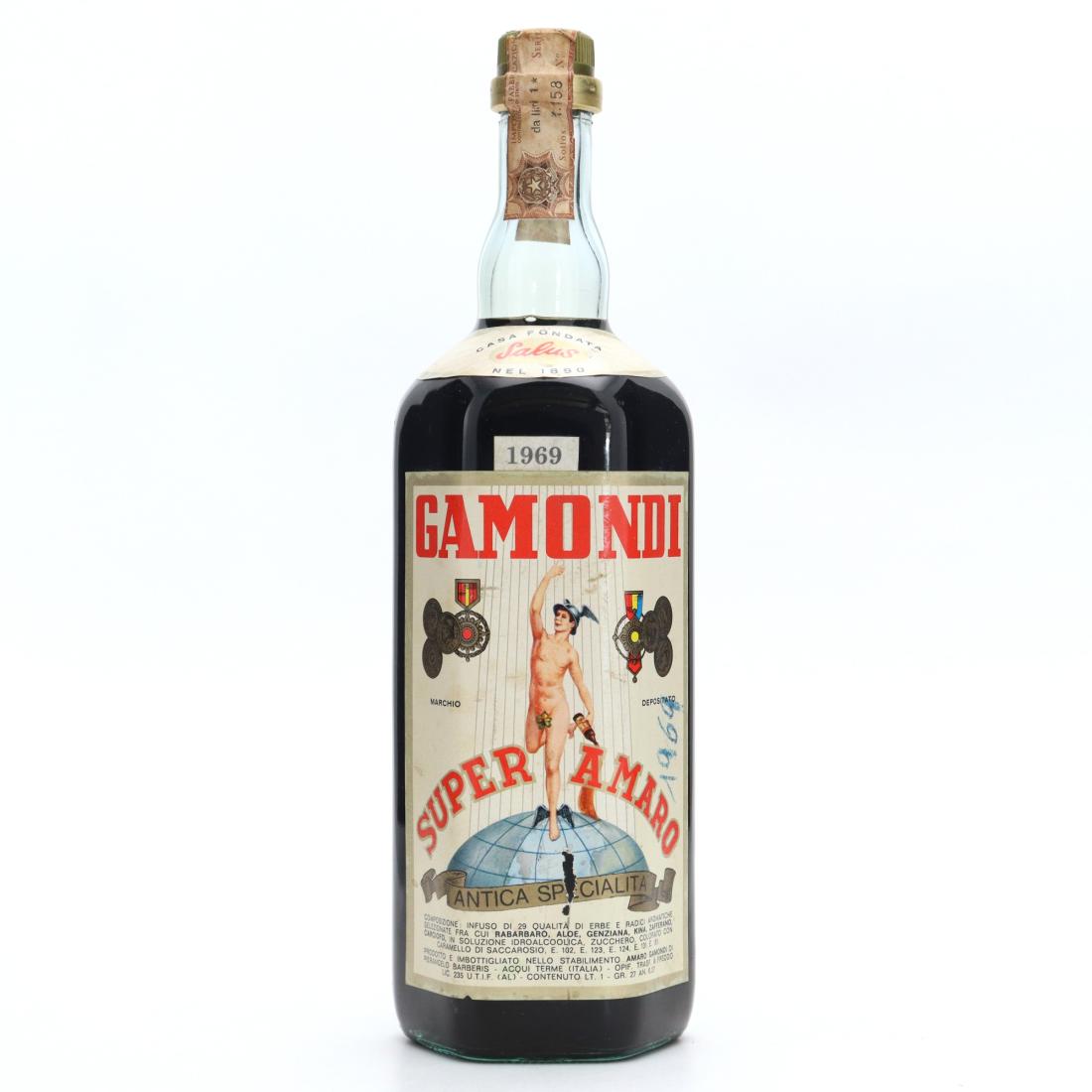 Gamondi Super Amaro 1 Litre 1960s Whisky | Whisky Auctioneer