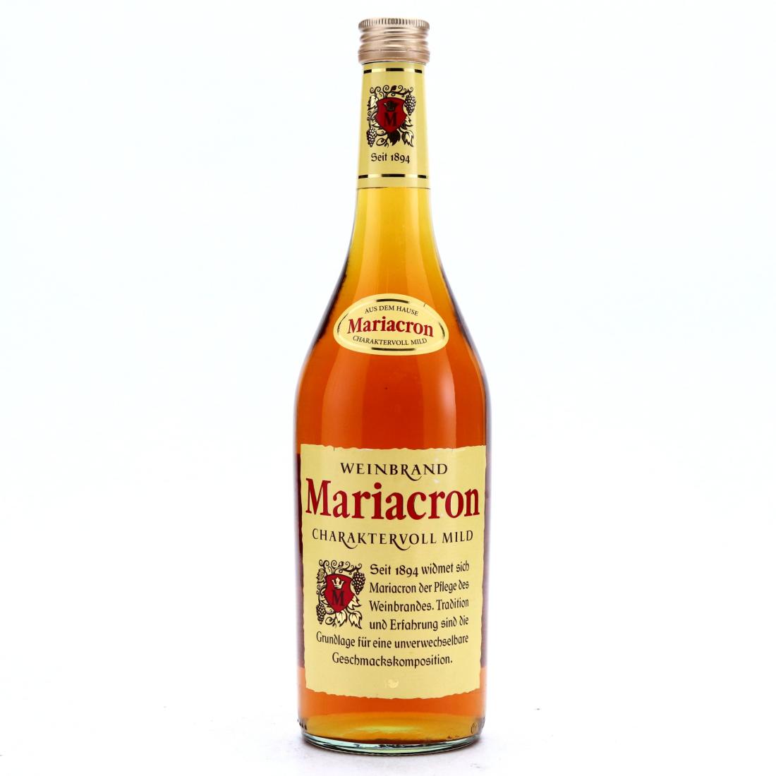 Mariacron Weinbrand Whisky | Whisky Auctioneer