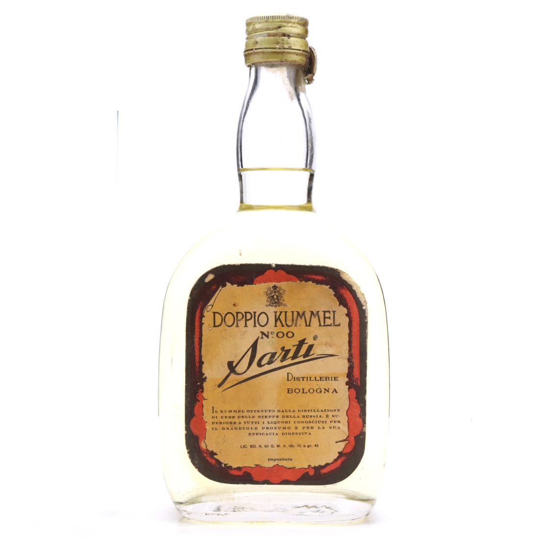 Sarti Doppio Kummel 1950s Whisky | Whisky Auctioneer