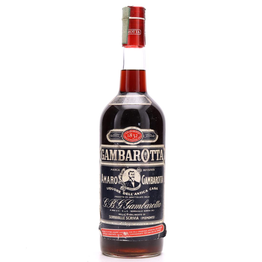 Gambarotta Amaro 1.5 Litre 1970s Whisky | Whisky Auctioneer