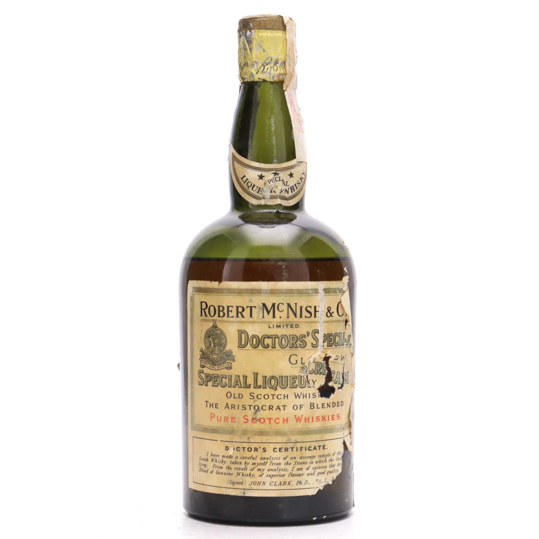 Robert McNish Doctors' Special circa Whisky | Whisky Auctioneer