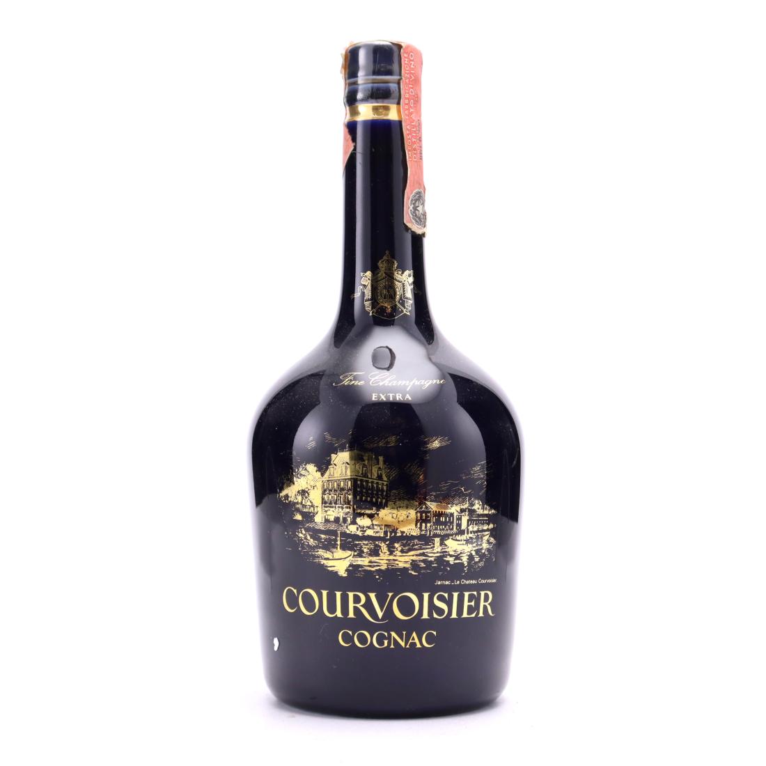 Courvoisier Extra Cognac Ceramic Decanter Whisky | Whisky Auctioneer