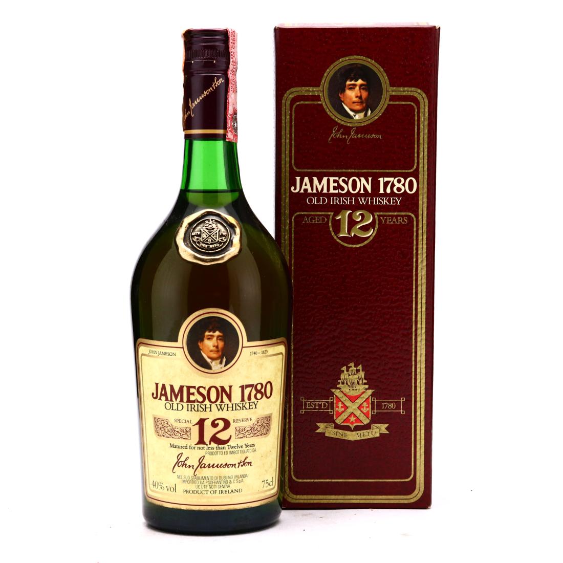 Jameson 1780 12 Year Old 1980s Whisky | Whisky Auctioneer
