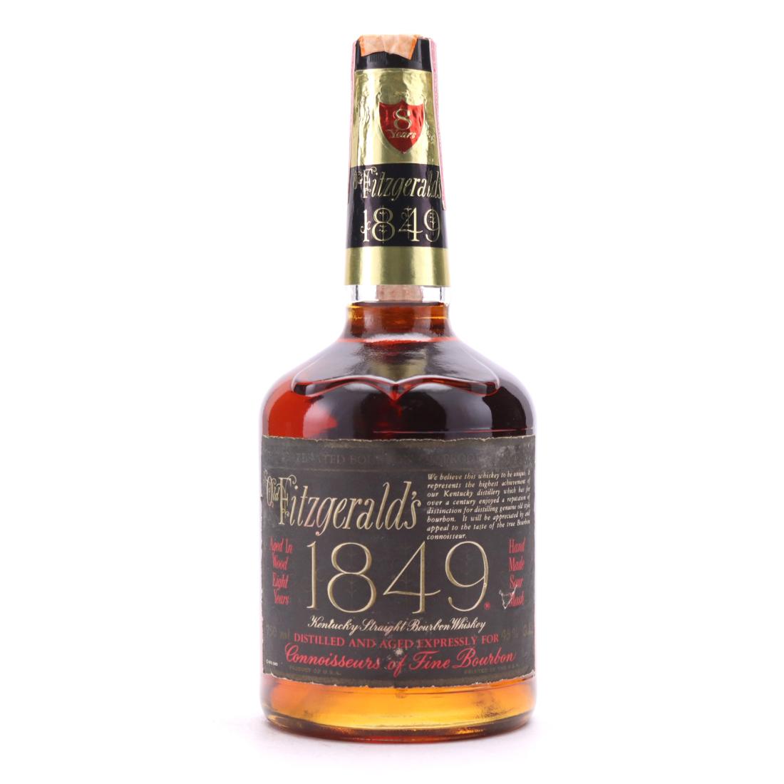 Old Fitzgerald '1849' 8 Year Old Kentucky Straight Bourbon 1979 Whisky ...