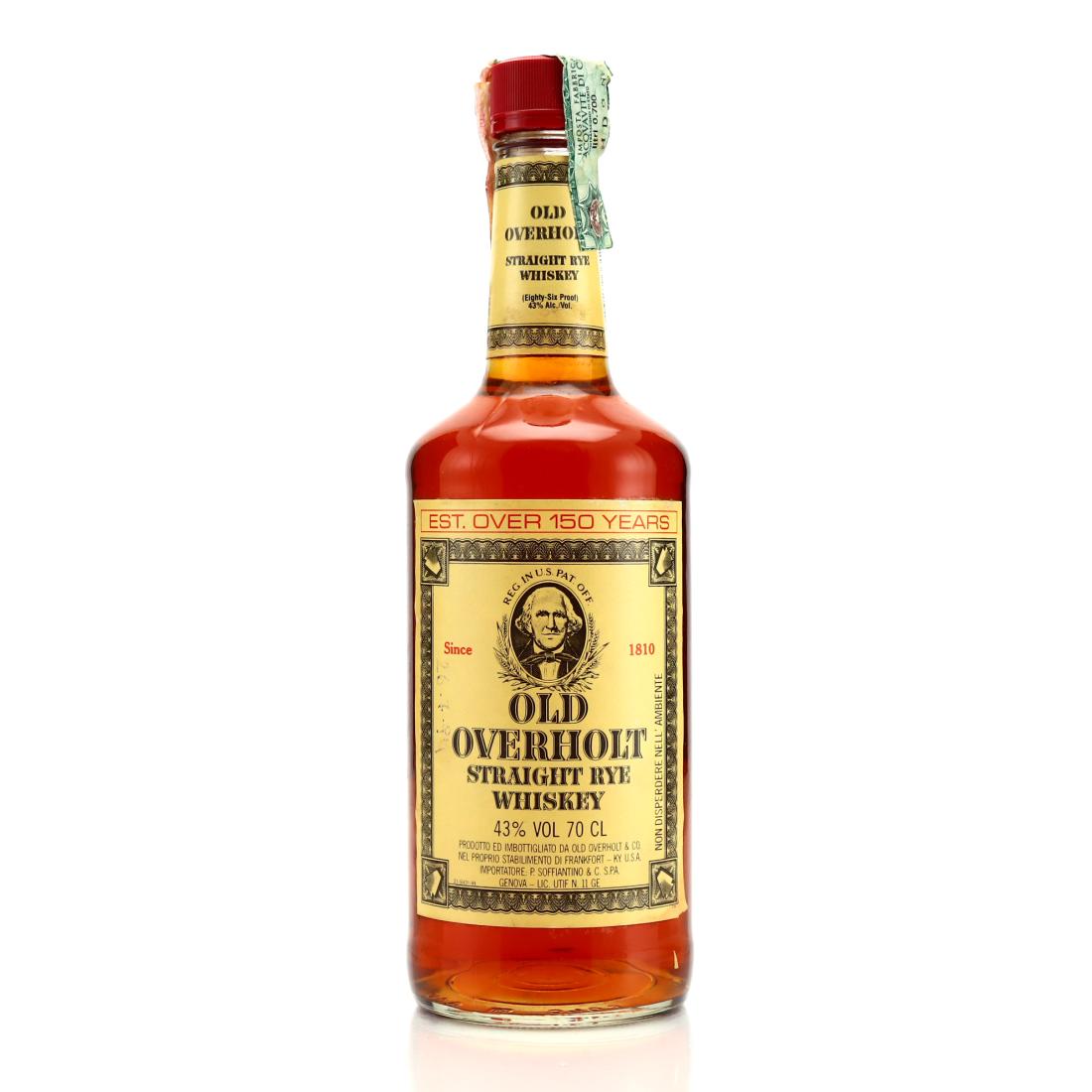 Old Overholt Straight Rye Whiskey 70cl Whisky | Whisky Auctioneer