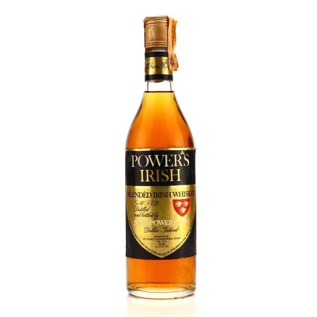 Powers Blended Irish Whisky 1980 Whisky | Whisky Auctioneer