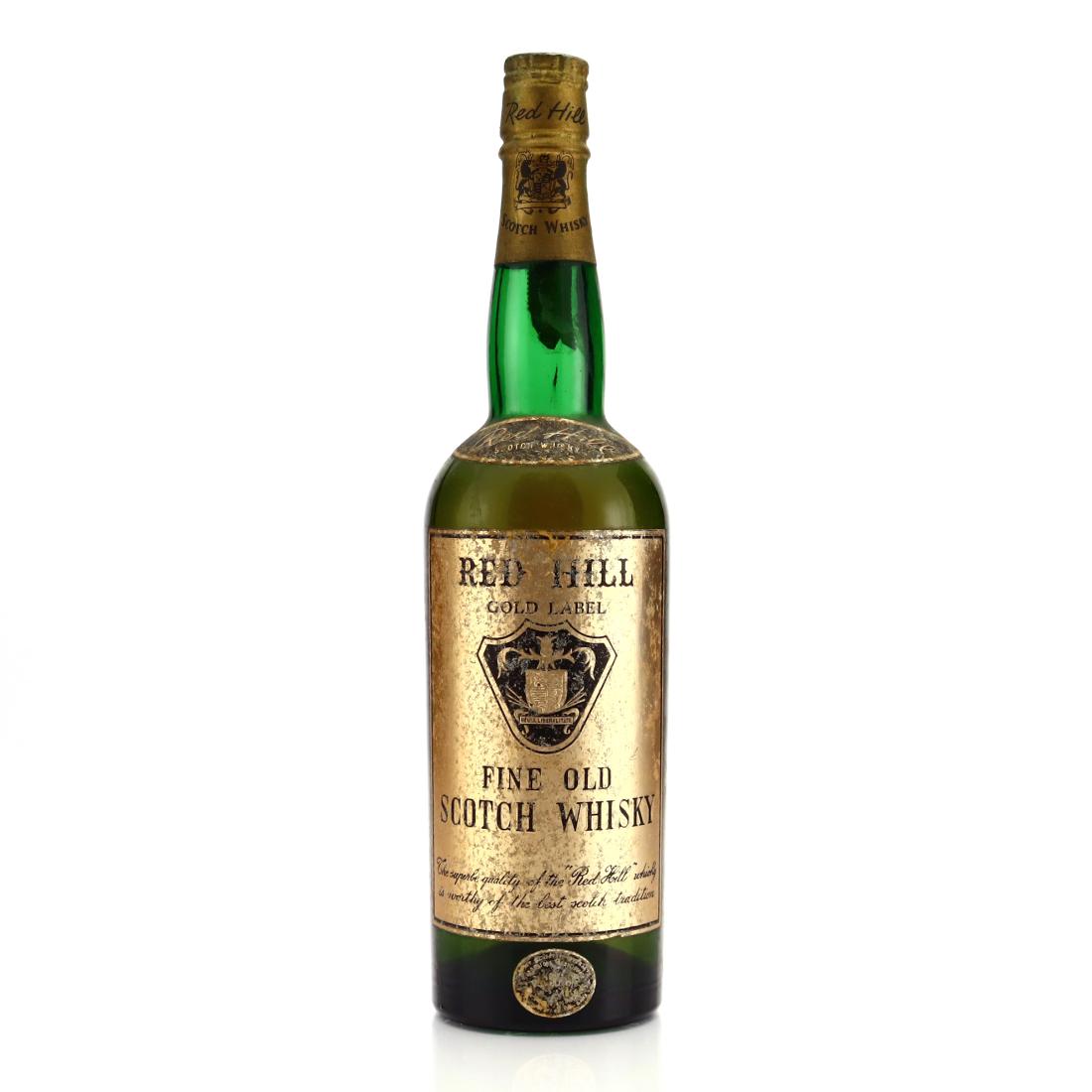 Red Hill Gold Label Fine Old Scotch Whisky 1960s Whisky | Whisky Auctioneer