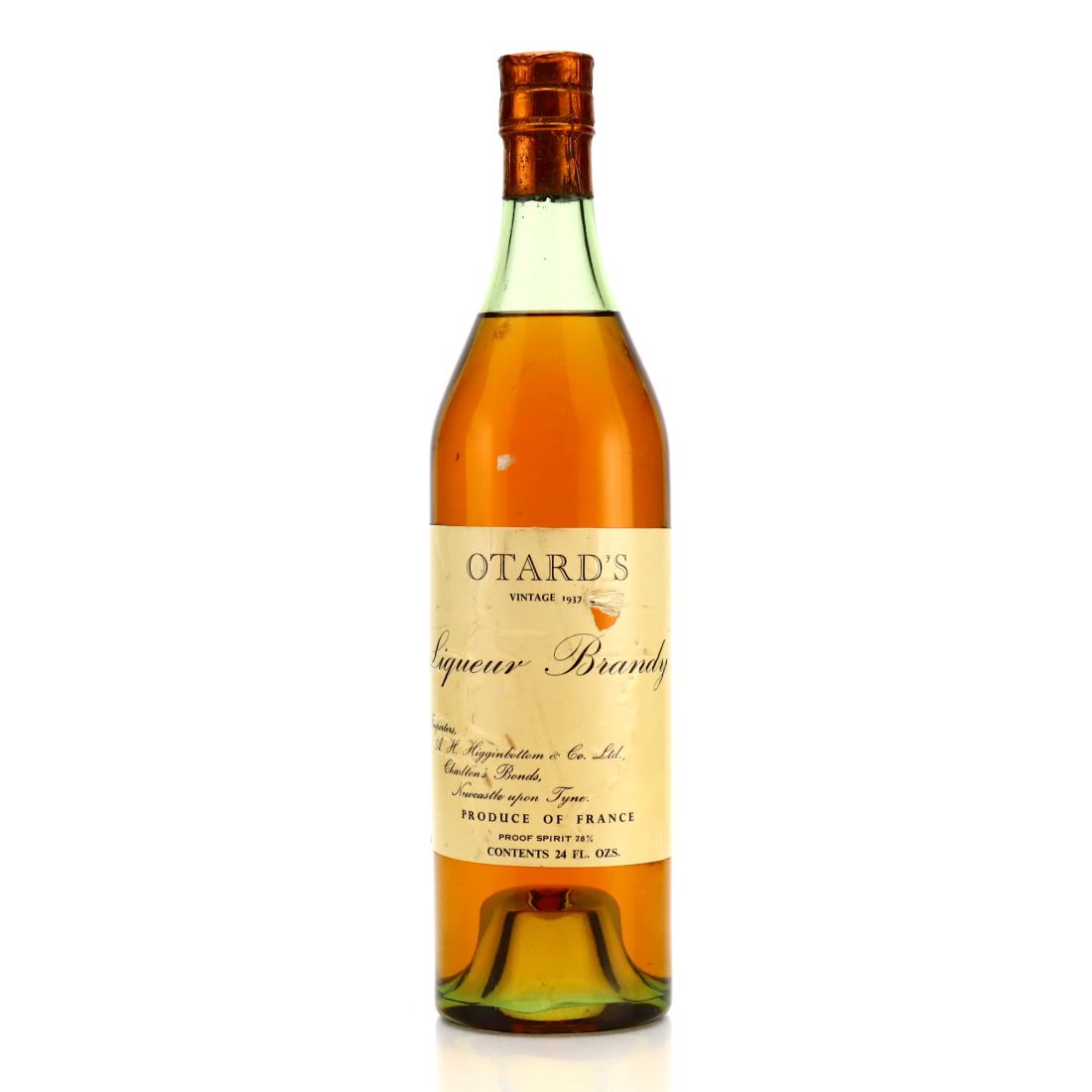 Otard's 1937 Liqueur Brandy Whisky | Whisky Auctioneer