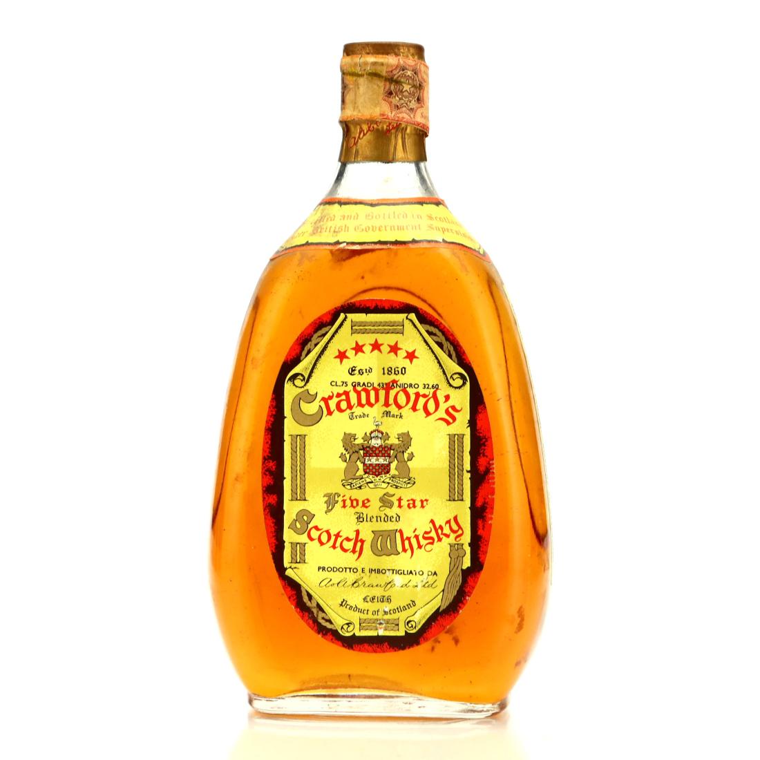 Crawford's Five Star Scotch Whisky 1950s Whisky | Whisky Auctioneer