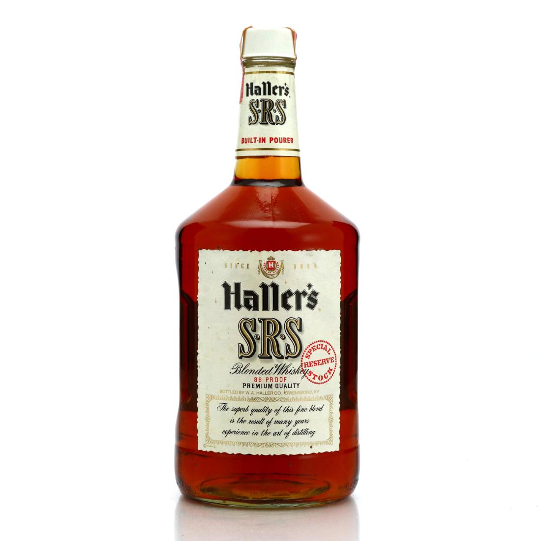 Haller's S.R.S Whiskey 1.75 Litre Whisky | Whisky Auctioneer