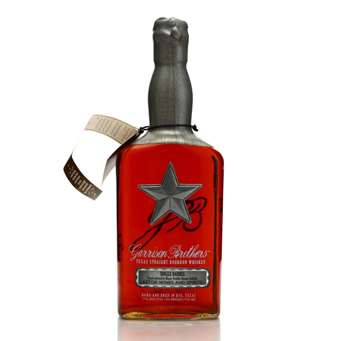 Garrison Brothers Single Barrel Bourbon / Astor Whisky | Whisky Auctioneer