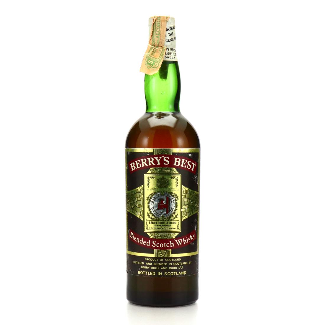 Berry's Best Blended Scotch Whisky Whisky | Whisky Auctioneer