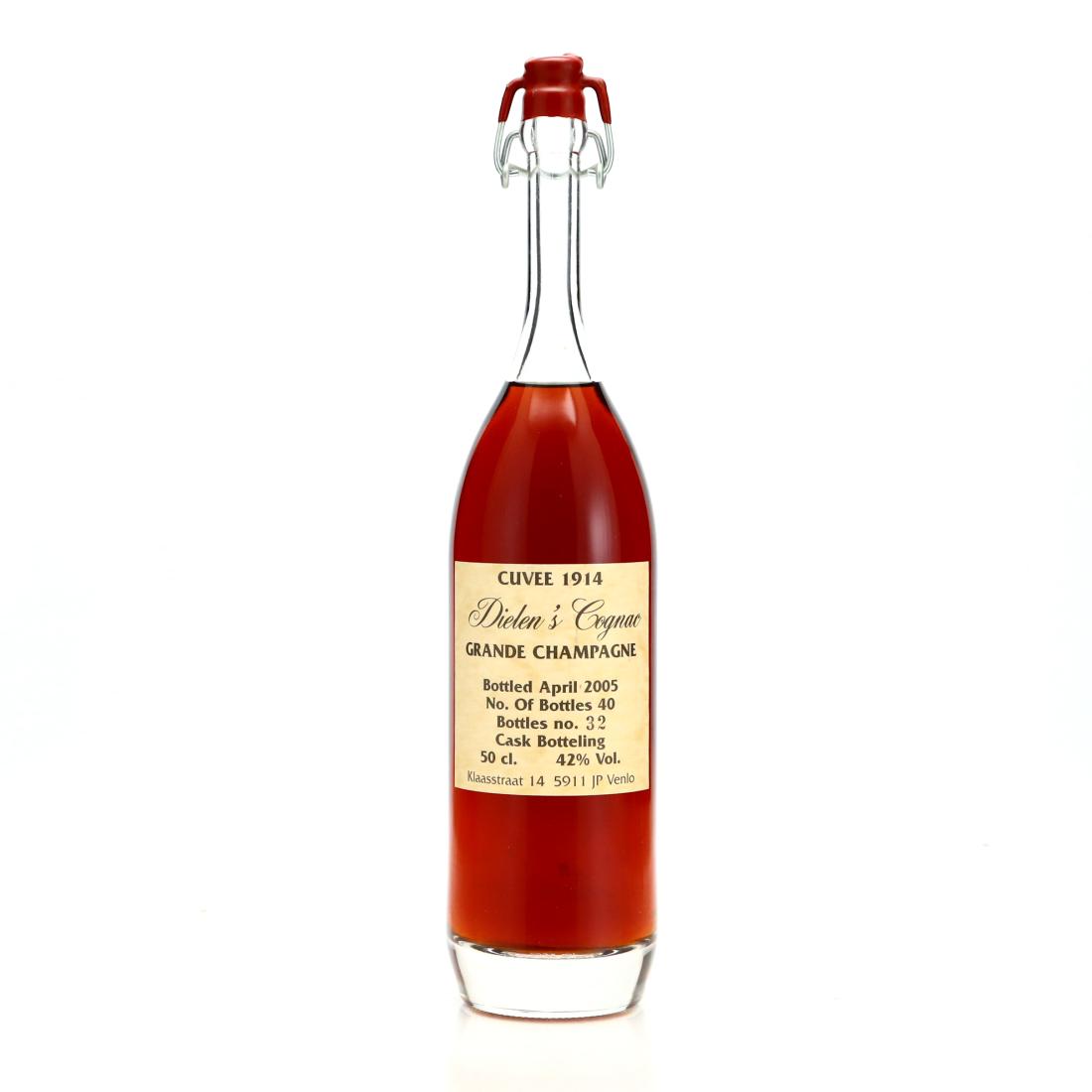 Bert and Joep Dielen 1914 Grand Champagne Cognac Whisky | Whisky Auctioneer