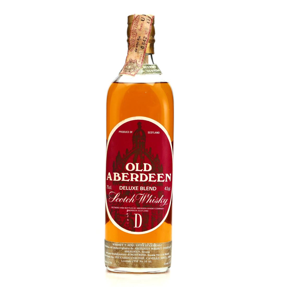 Old Aberdeen Scotch Whisky 1980s Whisky | Whisky Auctioneer