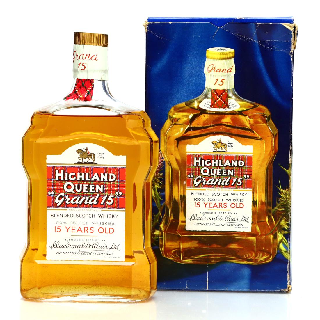 Highland Queen Grand 15 Year Old 1960s Whisky | Whisky Auctioneer