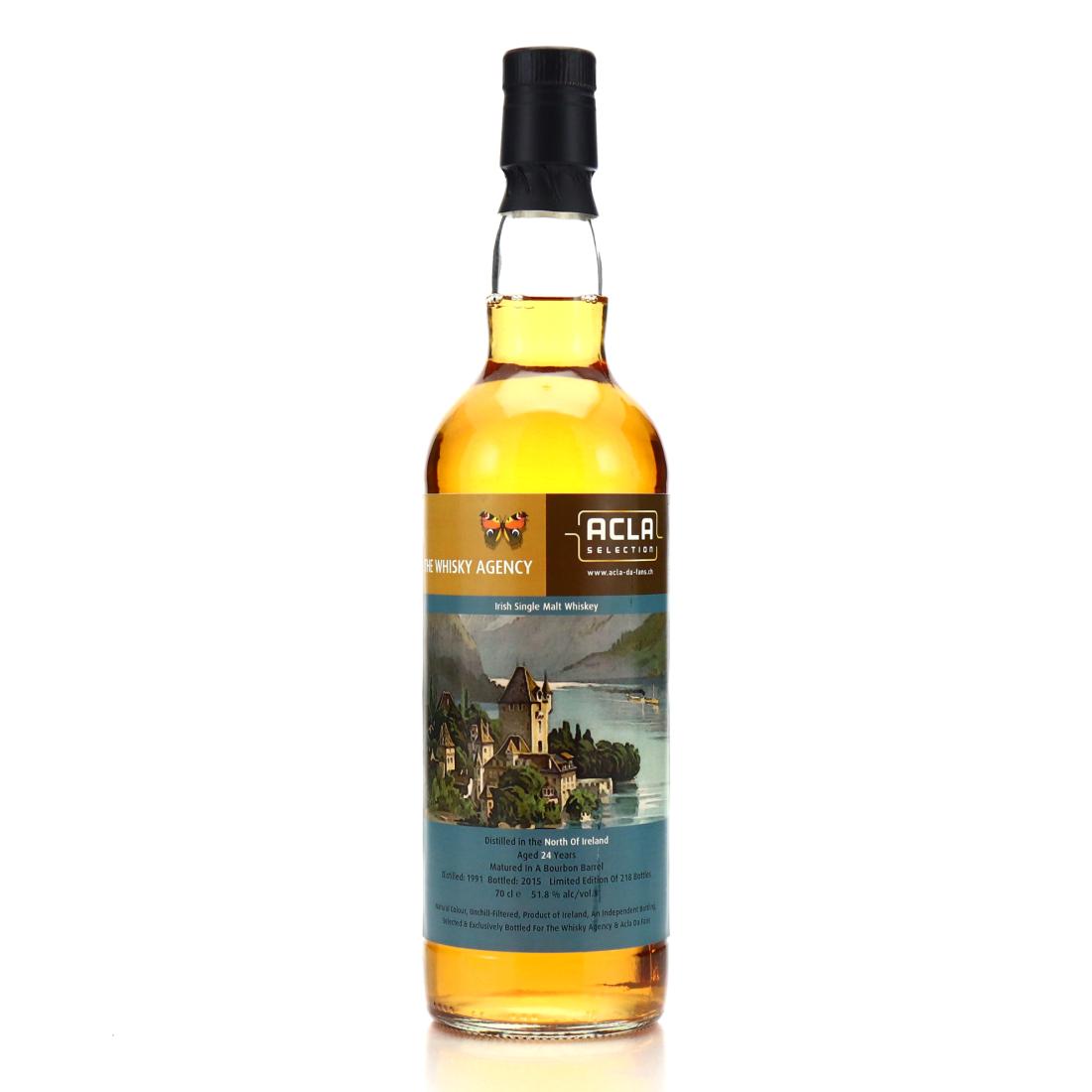 North of Ireland 1991 Whisky Agency 24 Year Old / ACLA Selection Whisky ...