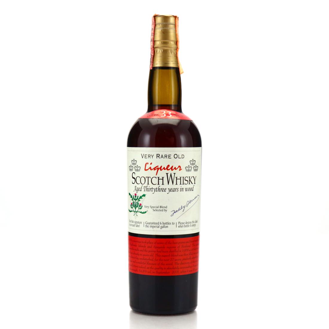Very Rare Old Liqueur Scotch Whisky 1968 33 Year Old Whisky | Whisky ...