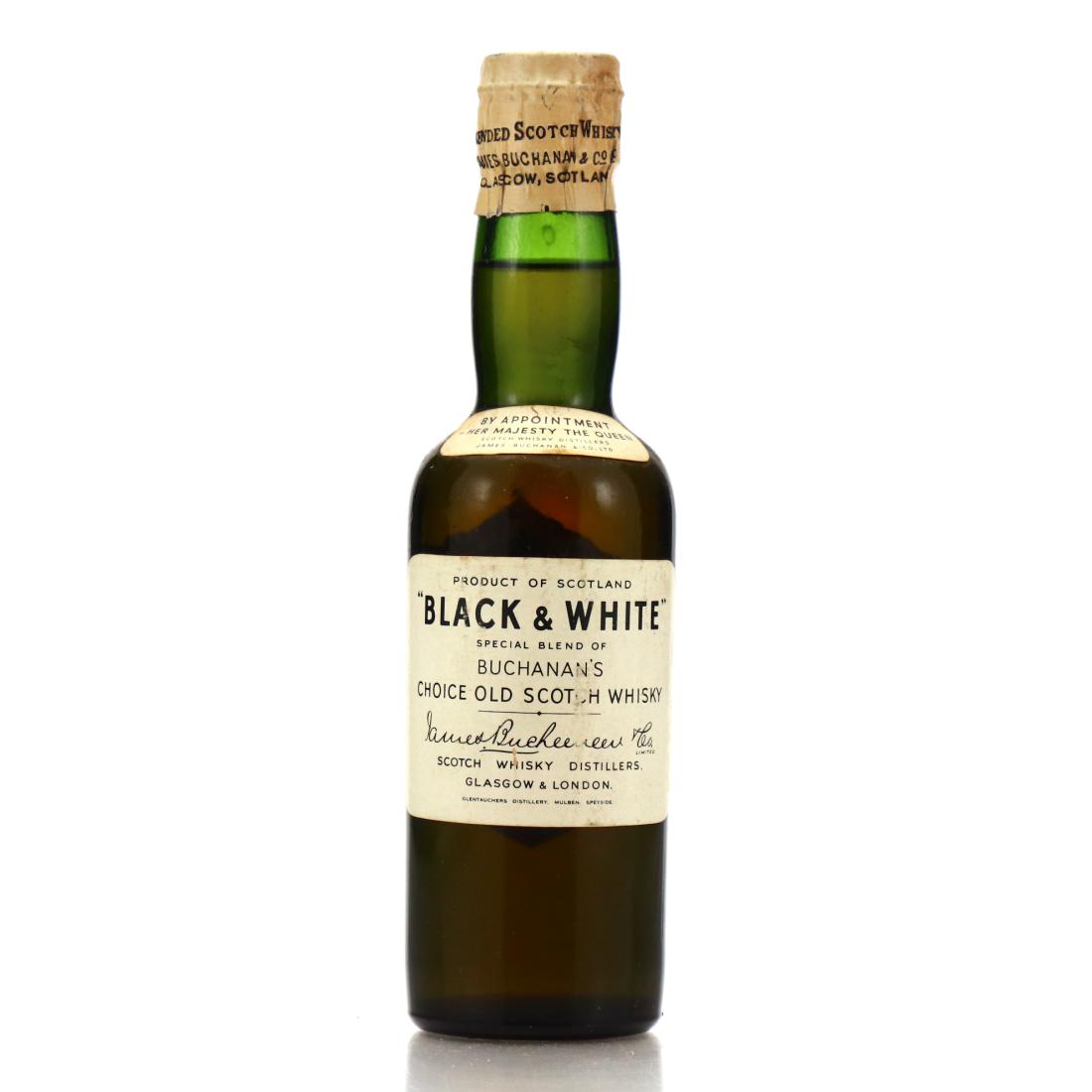 Black and White Scotch Whisky 40cl Whisky | Whisky Auctioneer