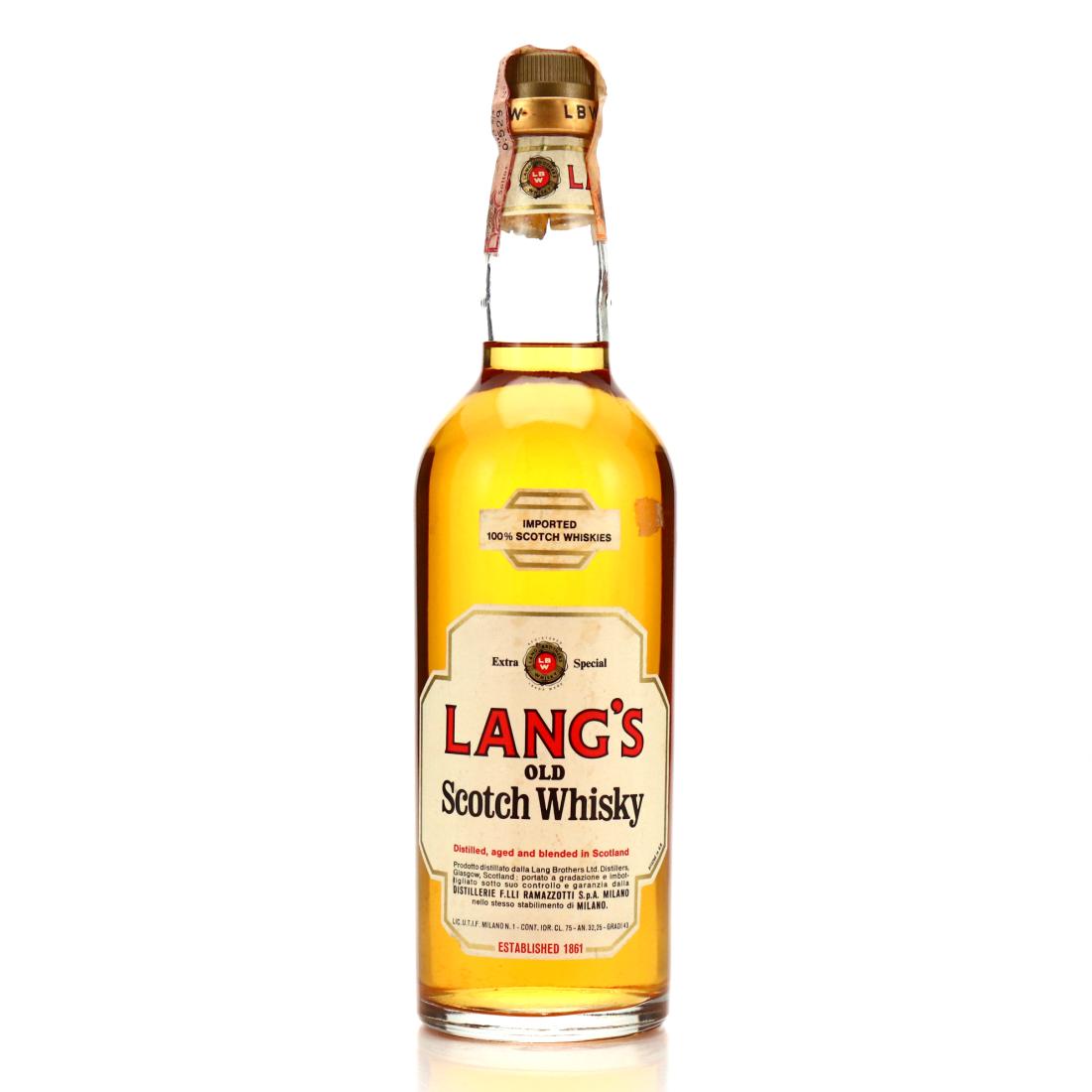 Langs Select Old Scotch Whisky Whisky | Whisky Auctioneer