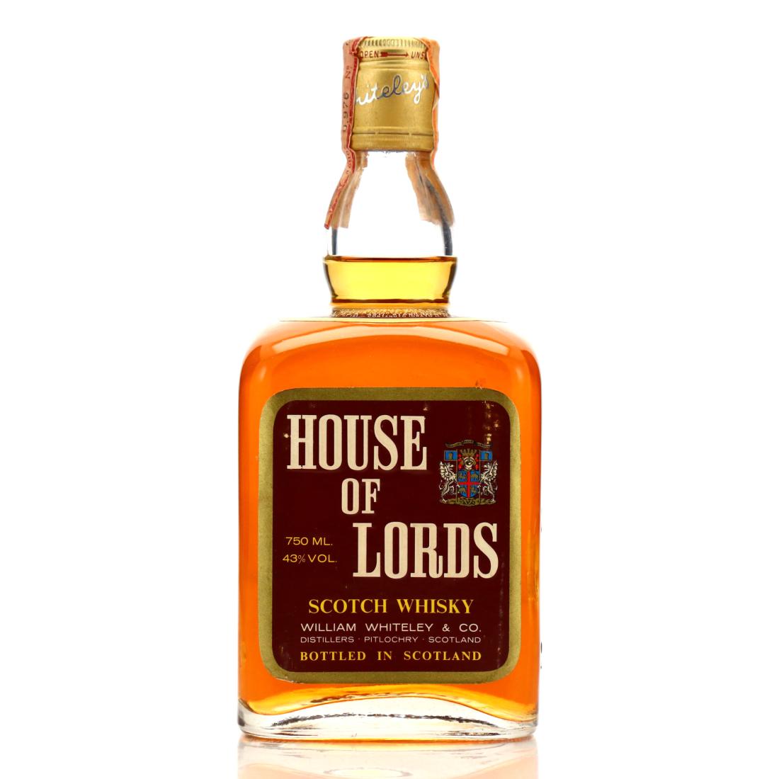 House of Lords Scotch 1960s Whisky | Whisky Auctioneer