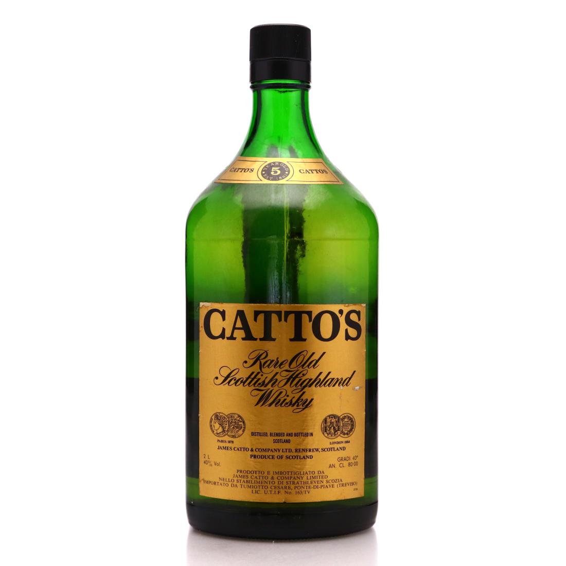 Catto's 5 Year Old Rare Olds Whisky | Whisky Auctioneer