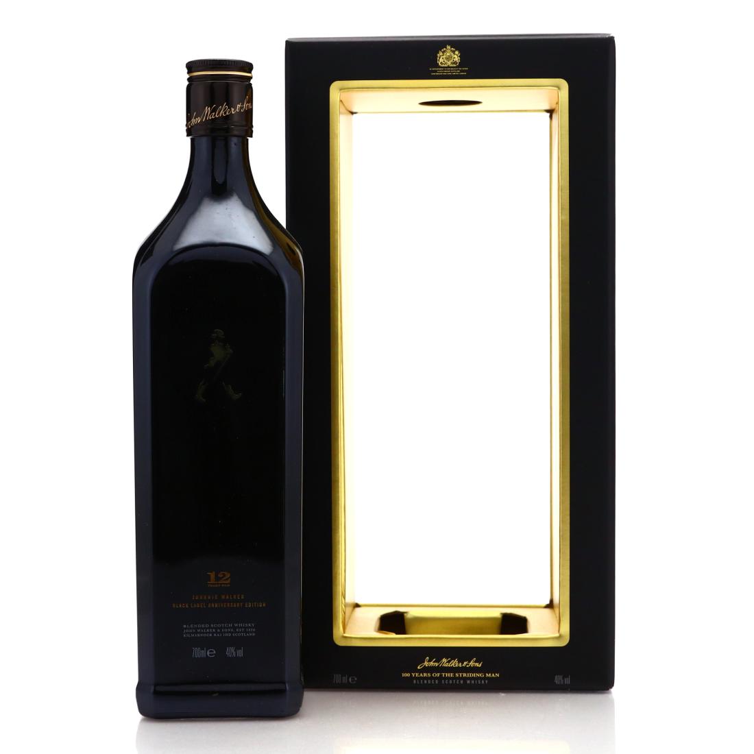 Johnnie Walker Black Label 12 Year Old Anniversary Edition / 100 Years ...
