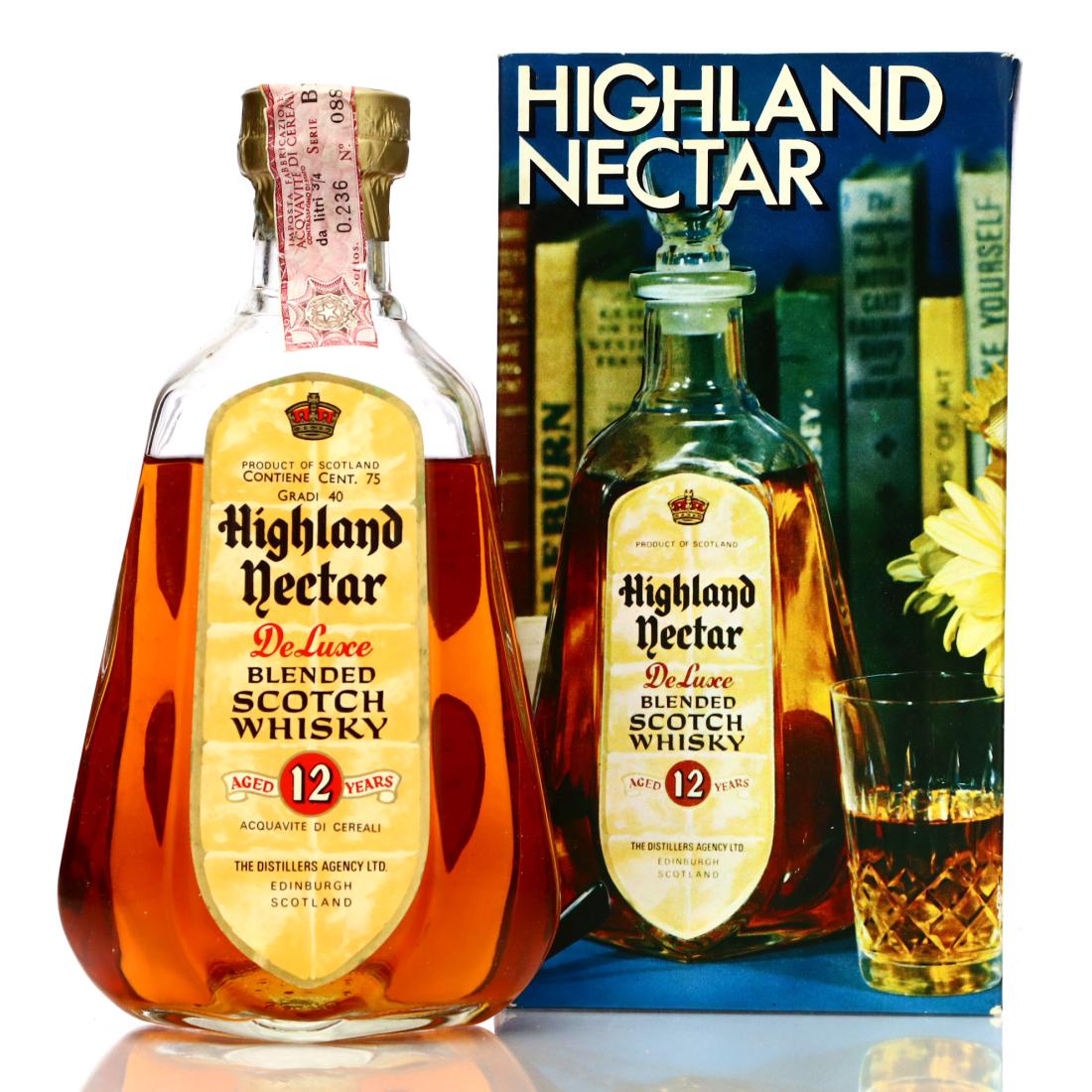Highland Nectar 12 Year Old Blend 1970s Whisky | Whisky Auctioneer