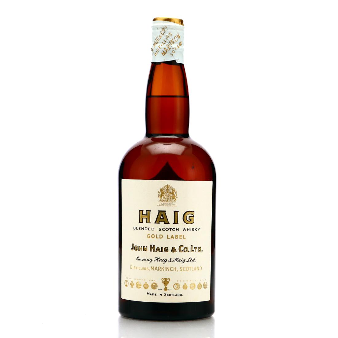 Haig Gold Label Scotch Whisky - German Whisky | Whisky Auctioneer