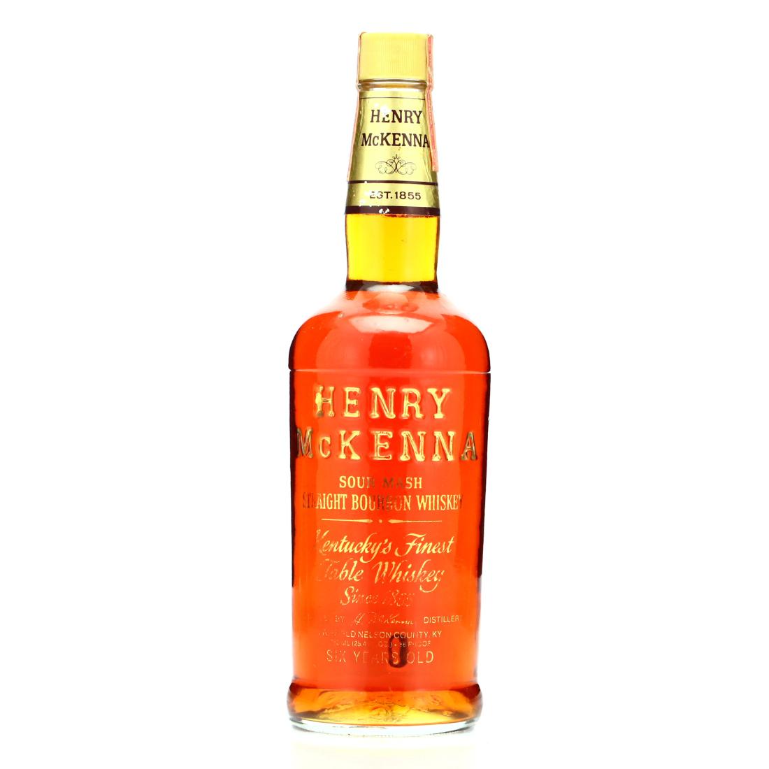 Henry McKenna 6 Year Old Kentucky Straight Bourbon 1978 Whisky | Whisky ...
