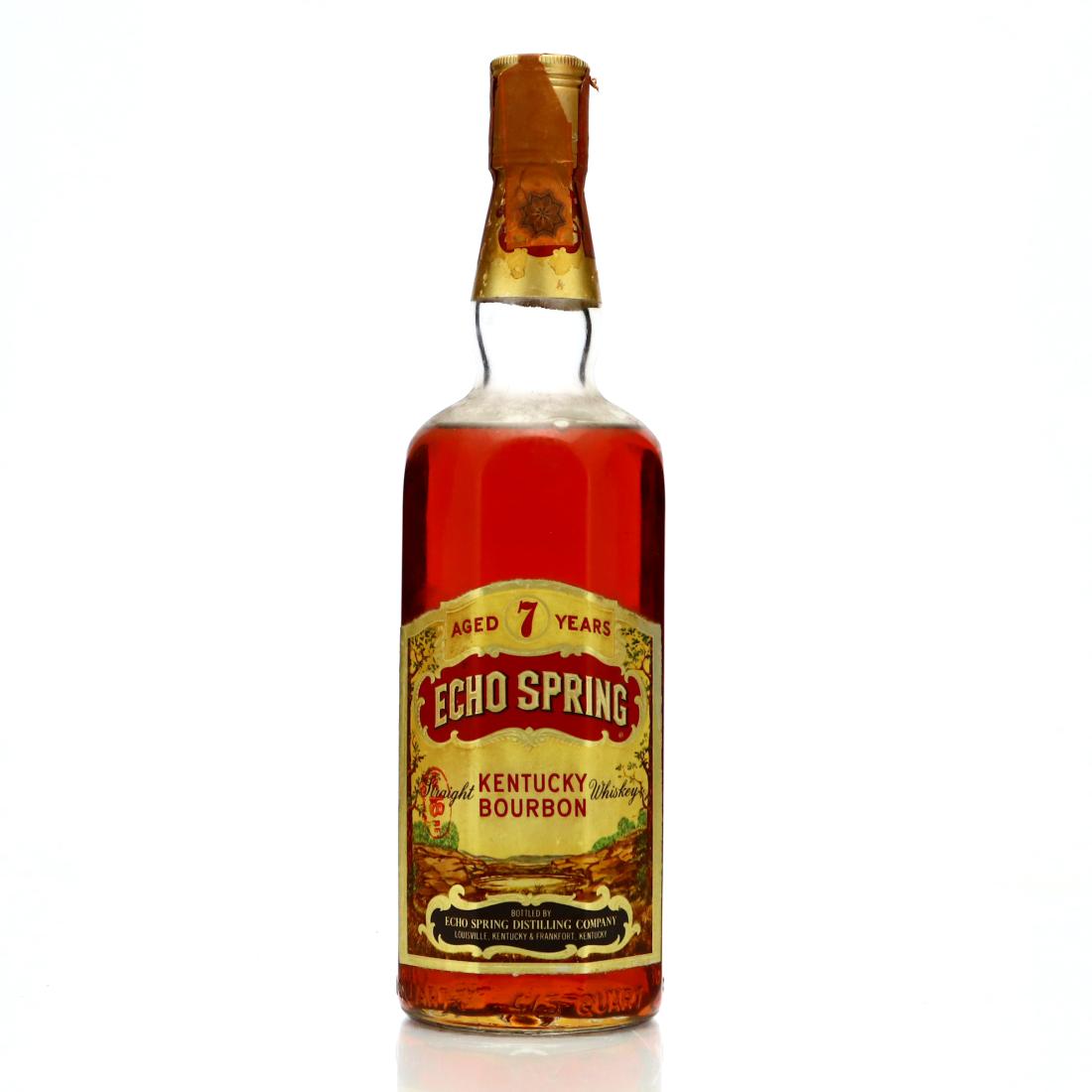 Echo Spring 7 Year Old Kentucky Bourbon 1968 Whisky | Whisky Auctioneer